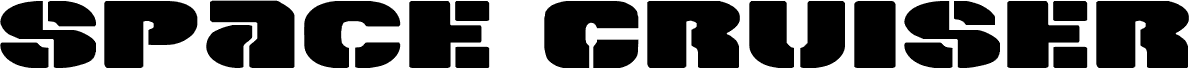 Space Cruiser Scanlines font | Fonts2u.com