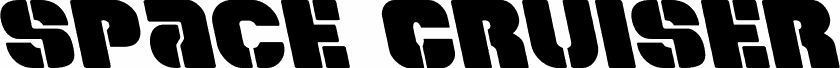 Space Cruiser Scanlines font | Fonts2u.com