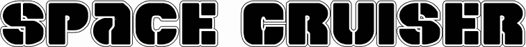 Space Cruiser Scanlines font | Fonts2u.com