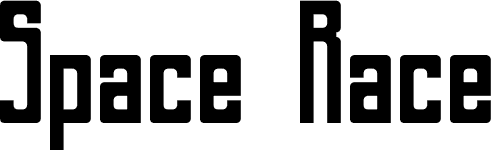 Space Race Regular font | Fonts2u.com