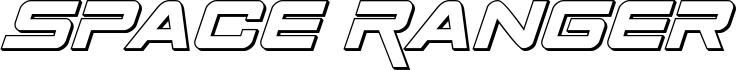 Space Ranger Bold font | Fonts2u.com