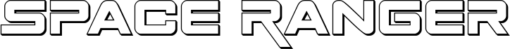 Space Ranger Expanded font | Fonts2u.com