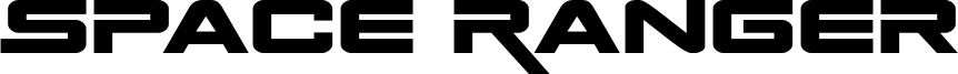 Space Ranger Expanded Italic font | Fonts2u.com