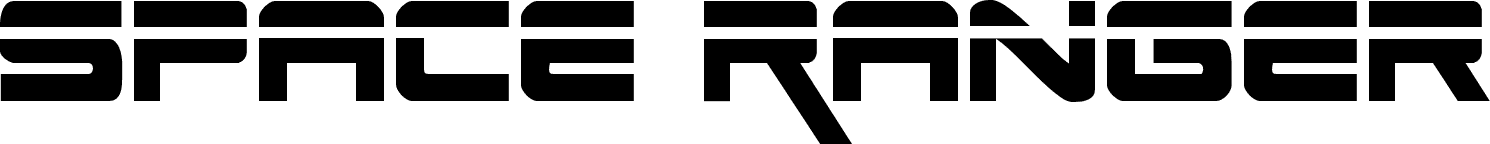 Space Ranger Laser Regular font | Fonts2u.com