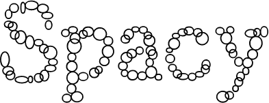 Spacy font