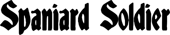 Spaniard Soldier font