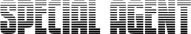 Special Agent Xtra-Expanded font