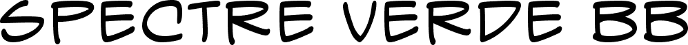 Spectre Verde BB Bold font | Fonts2u.com
