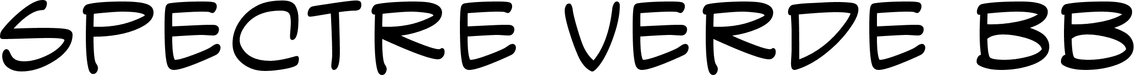 Spectre Verde BB font | Fonts2u.com