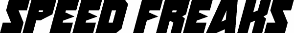 Speed Freaks font | Fonts2u.com
