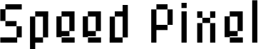 Speed Pixel Italic font | Fonts2u.com