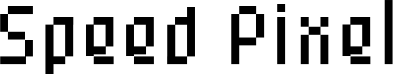 Speed Pixel fonte | Fonts2u.com