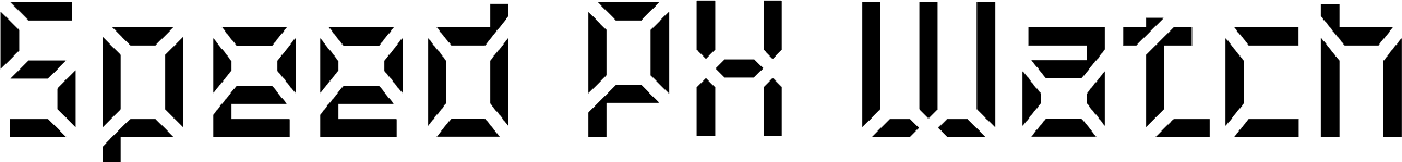 Speed PX Watch font | Fonts2u.com