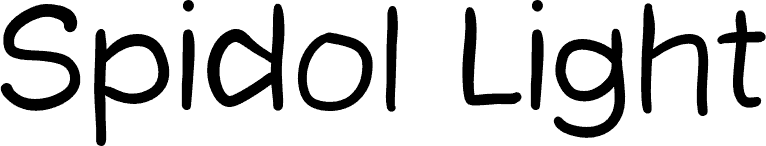 Spidol Light font | Fonts2u.com