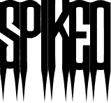 Spiked Regular font | Fonts2u.com