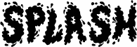 Splash font | Fonts2u.com