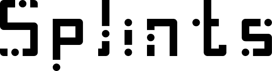Splints Regular font | Fonts2u.com