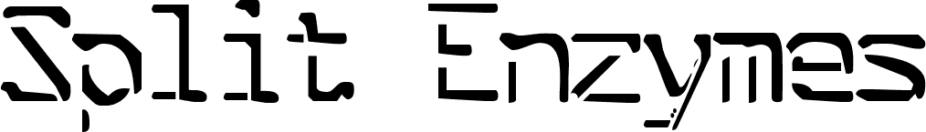 Split Enzymes font