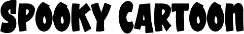 Spooky Cartoon Outline font | Fonts2u.com