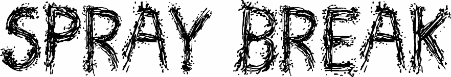 Spray Break font | Fonts2u.com