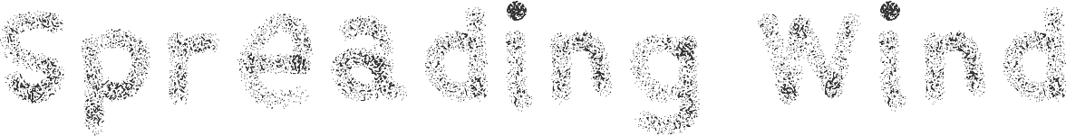 Spreading Wind Regular font | Fonts2u.com