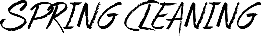 Spring Cleaning font | Fonts2u.com