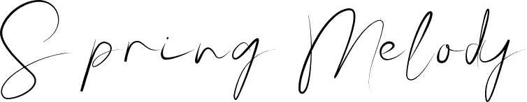 Spring Melody font | Fonts2u.com