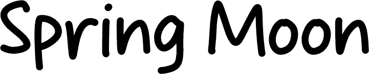 Spring Moon font | Fonts2u.com