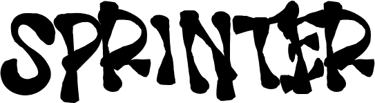 SPRINTER font
