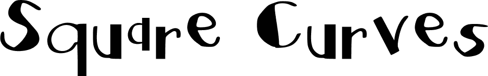 Square Curves Medium font