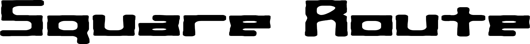 Square Route BRK font | Fonts2u.com