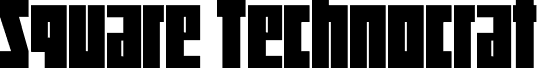 Square Technocrat PERSONAL Bold font | Fonts2u.com