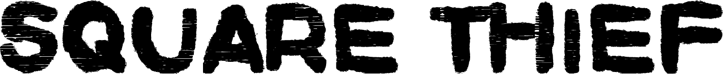 Square Thief font | Fonts2u.com