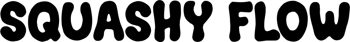 Squashy Flow font | Fonts2u.com