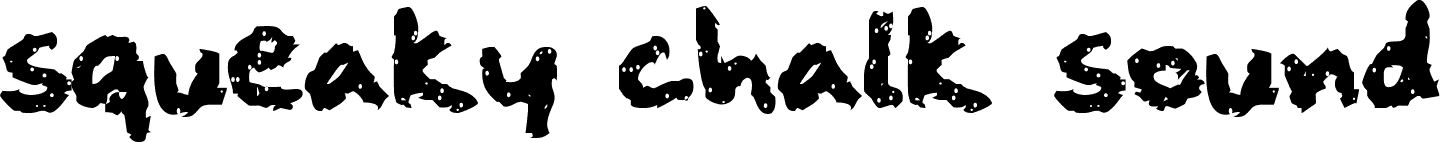 squeaky chalk sound font