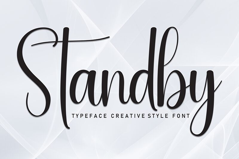 Standby czcionka | Fonts2u.com