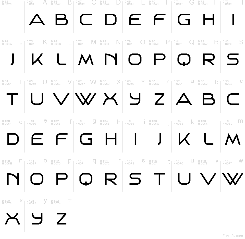 Stimulatio Flat Regular font