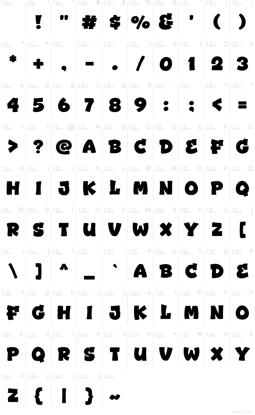 Street Year font