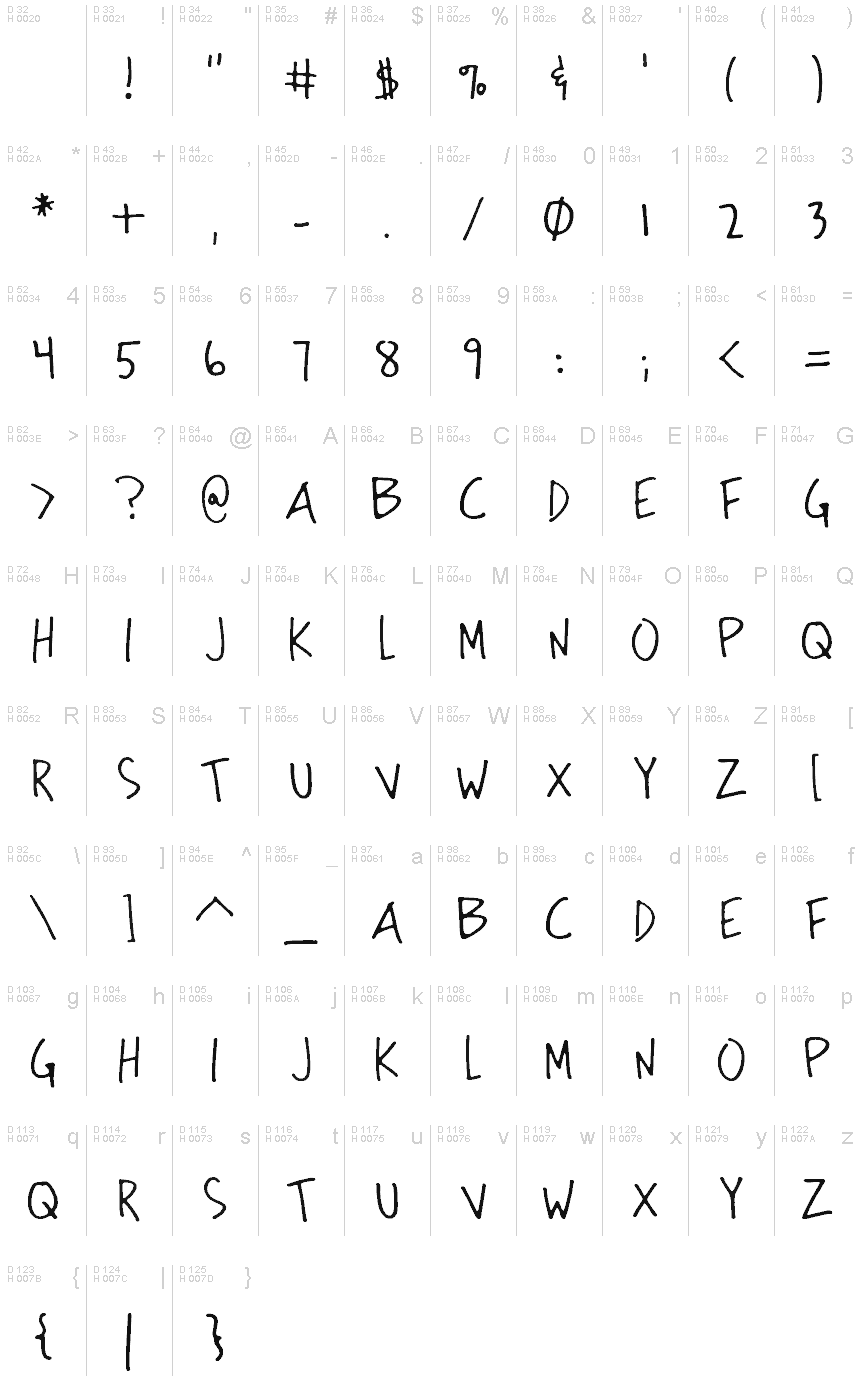 Strong Hand Caps font | Fonts2u.com