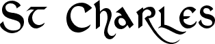 St Charles font