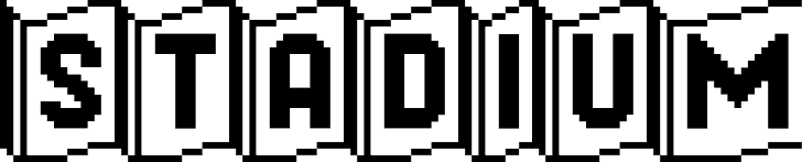 Stadium Regular font | Fonts2u.com