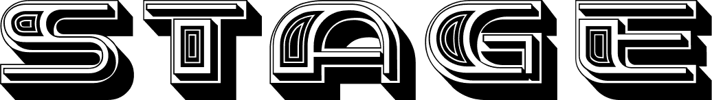 Stage Oriental Extruded Regular font