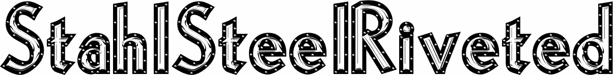 StahlSteelRiveted font | Fonts2u.com