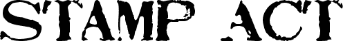 Stamp Act Jumbled font | Fonts2u.com