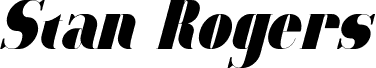 Stan Rogers Demo font | Fonts2u.com