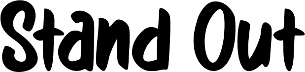 Stand Out FREE font | Fonts2u.com