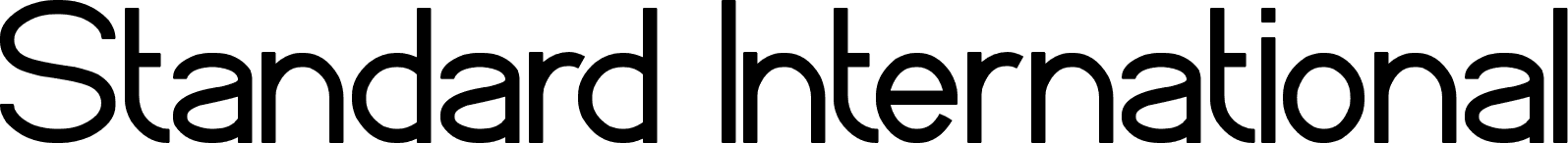 Standard International font