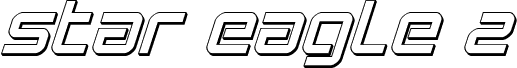 Star Eagle 2 Bold Italic font | Fonts2u.com