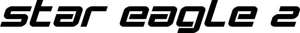 Star Eagle 2 3D font | Fonts2u.com