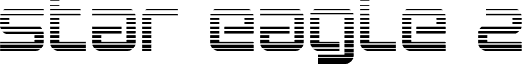 Star Eagle 2 3D font | Fonts2u.com